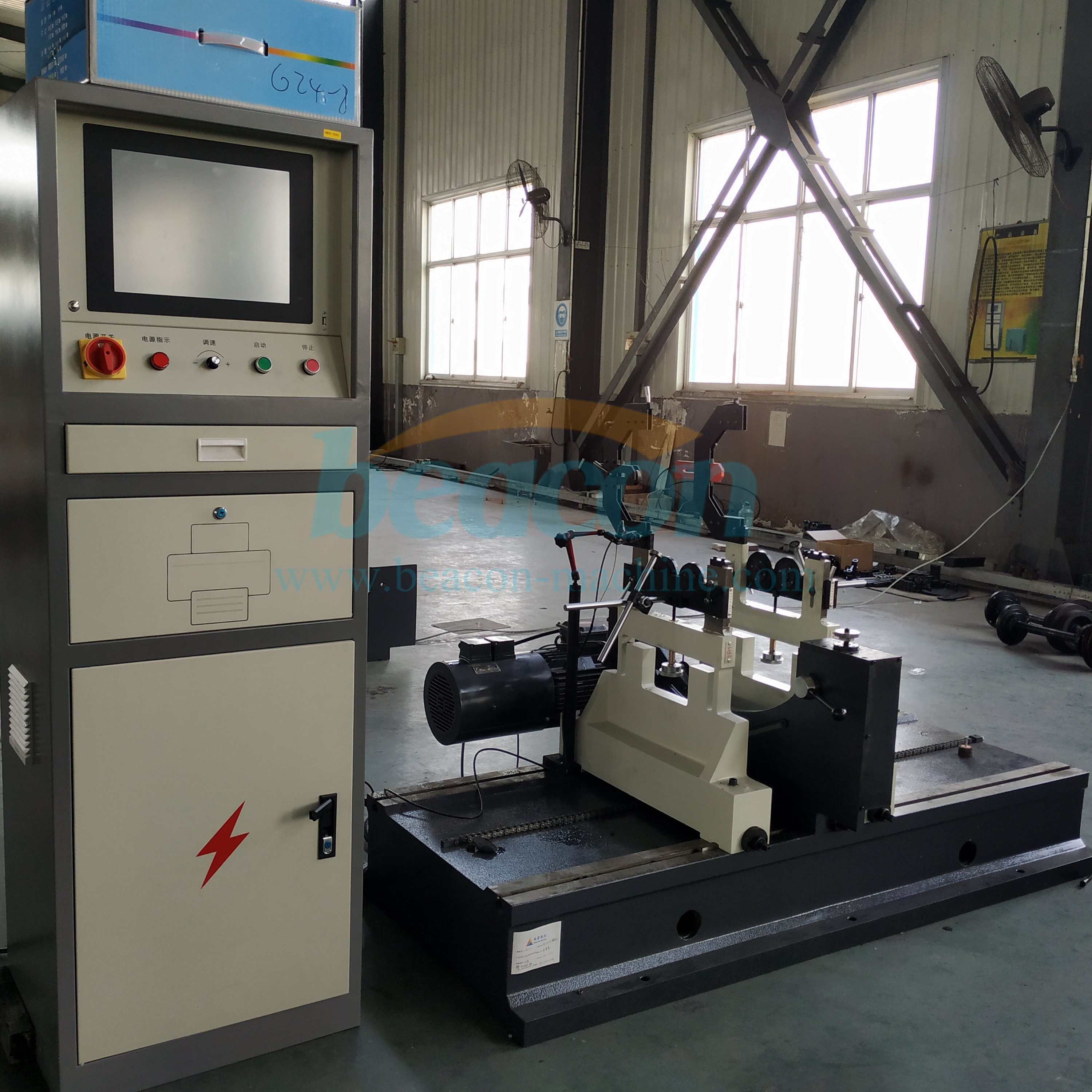 high-speed automobile turbocharger rotor dynamic balancing machine YYQ ...
